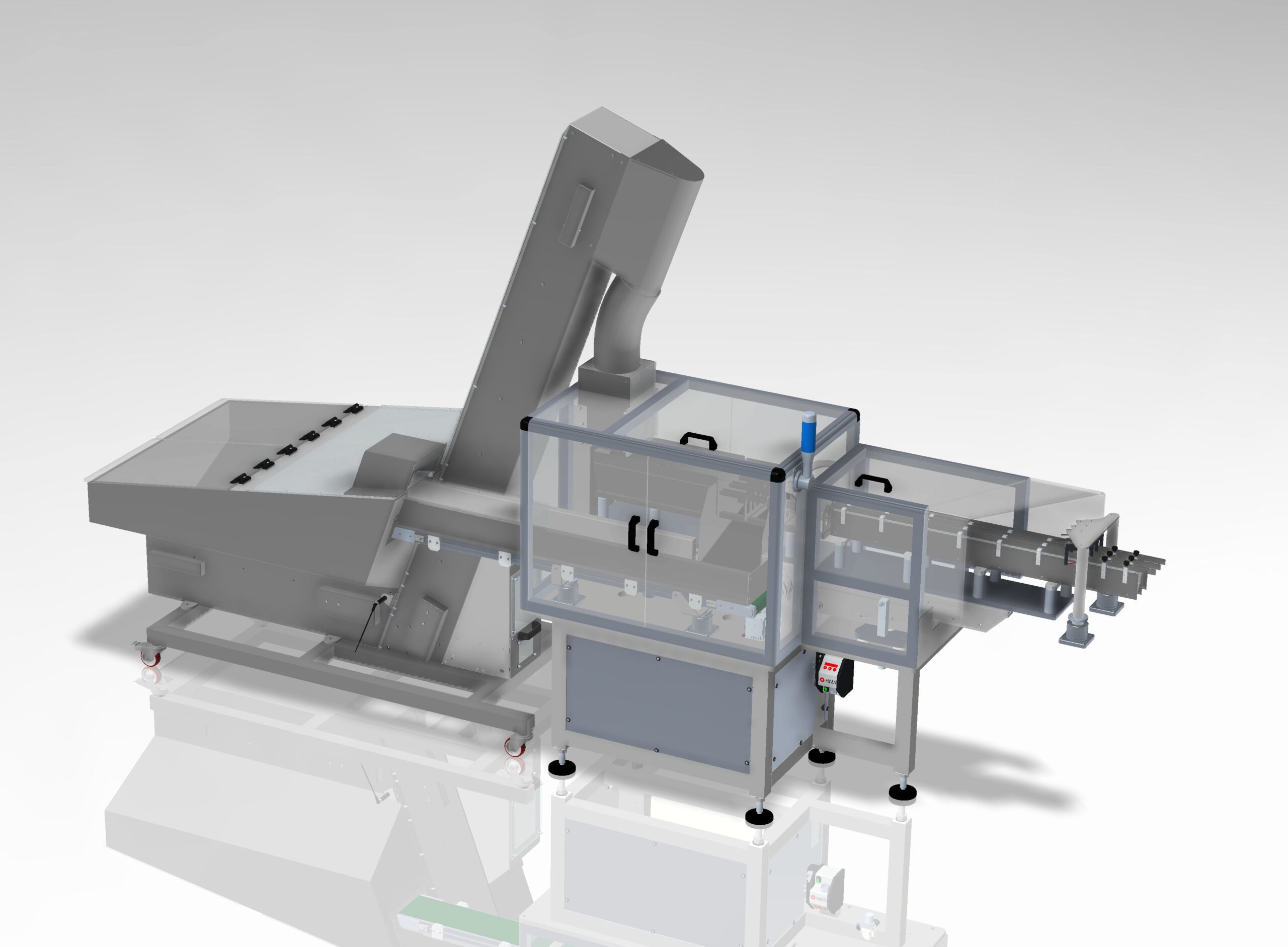 MULTITRACK vibratory feeding system - Vibrotech Srl